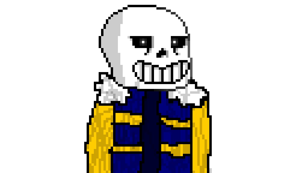 Pixilart - outertale sans by napstapixel