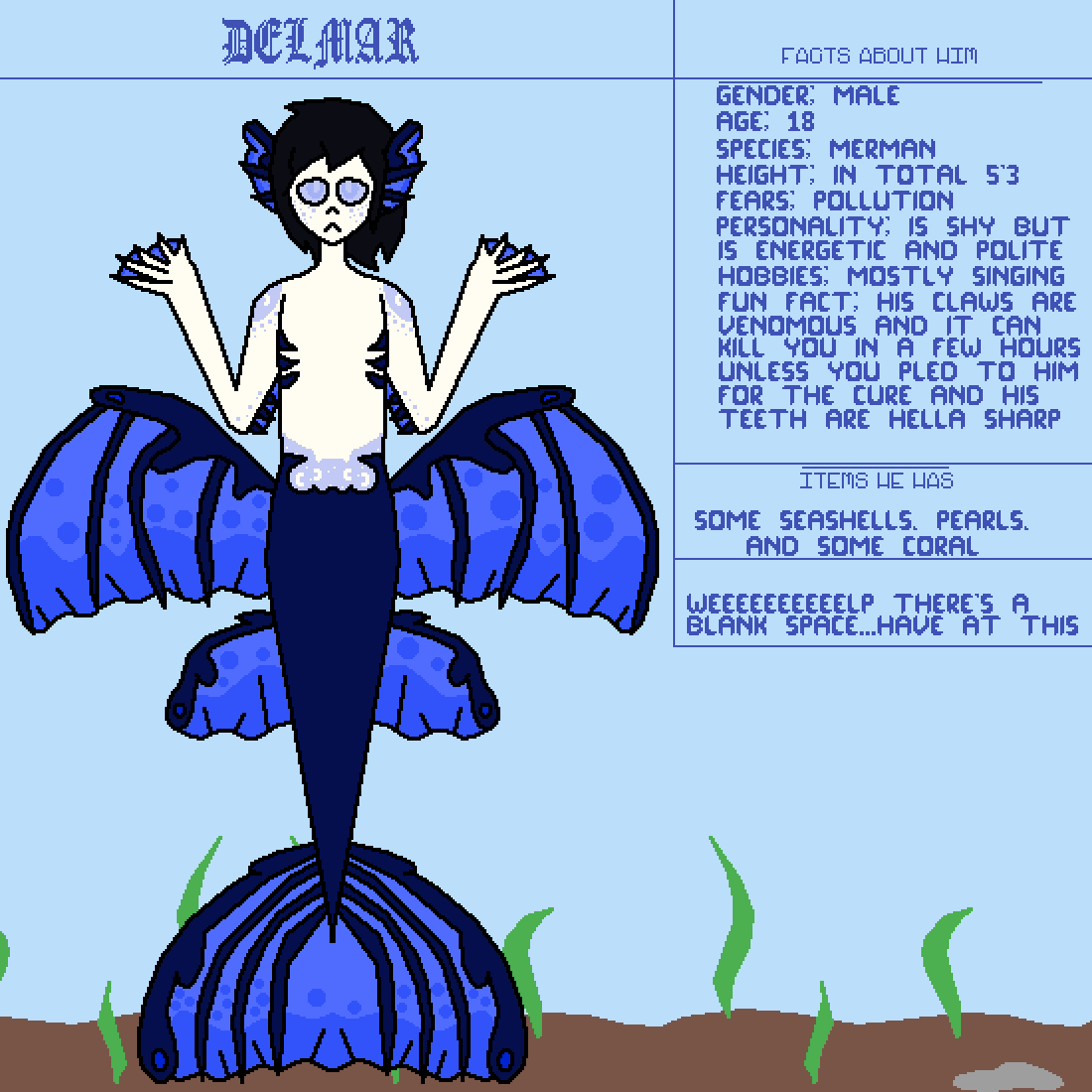 Pixilart - A oc ref by CrypticCrows