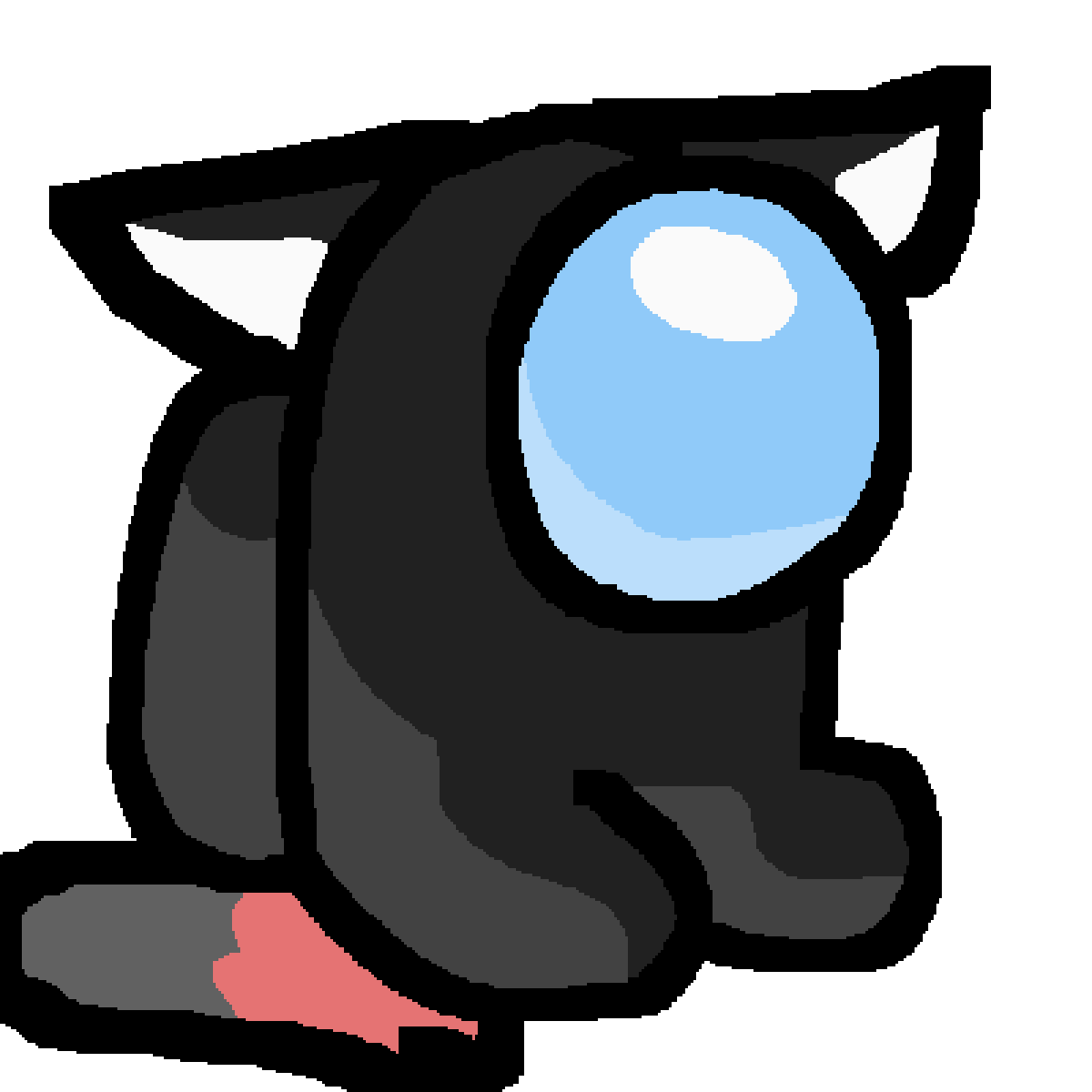 Editing sad furry - Free online pixel art drawing tool - Pixilart