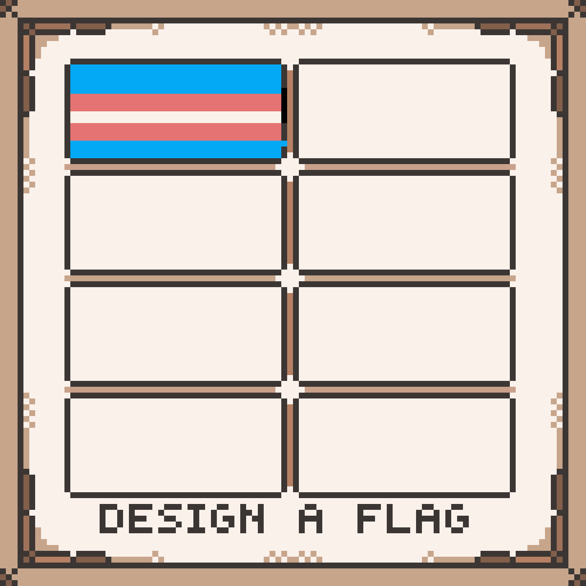 Editing Add a flag that represents you - Free online pixel art drawing ...