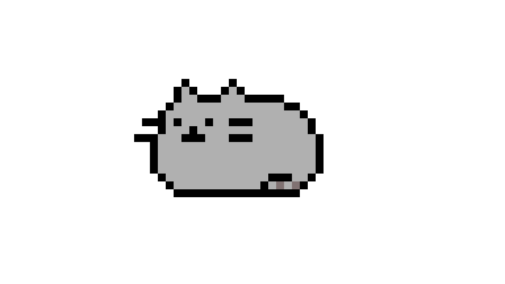 Editing Pusheen - Free online pixel art drawing tool - Pixilart