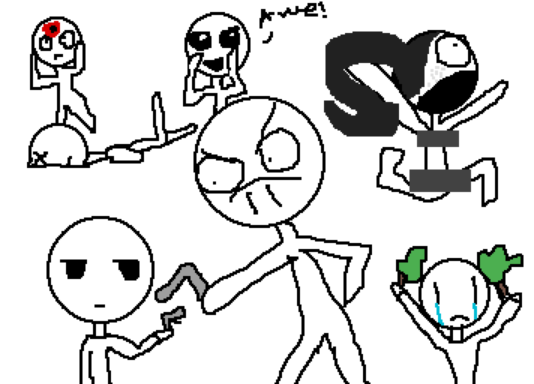 Editing I SNORTED COCAINE REEEEEEEEE - Free online pixel art drawing ...