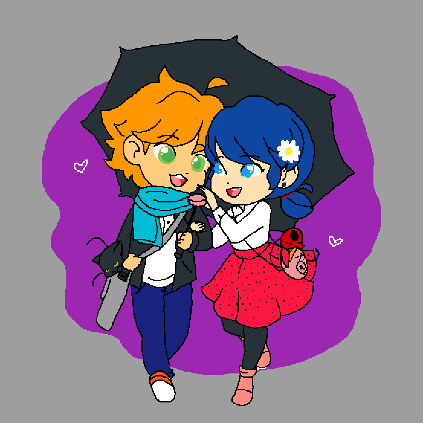 Pixilart - Adrienette by MiraculousFan13