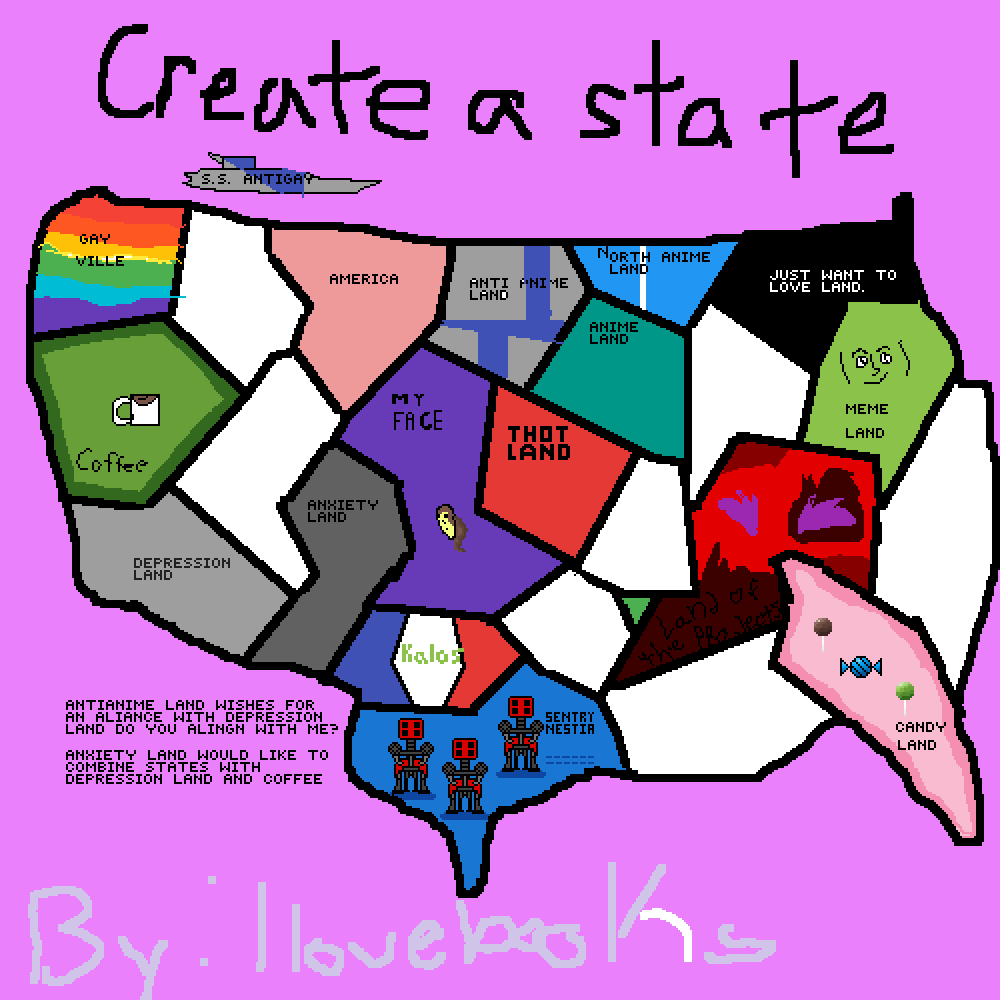 Pixilart - Make a state by UserNickOWO