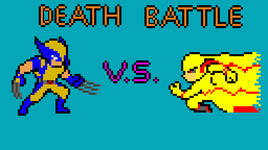 Pixilart - Death Battle by TheNewt