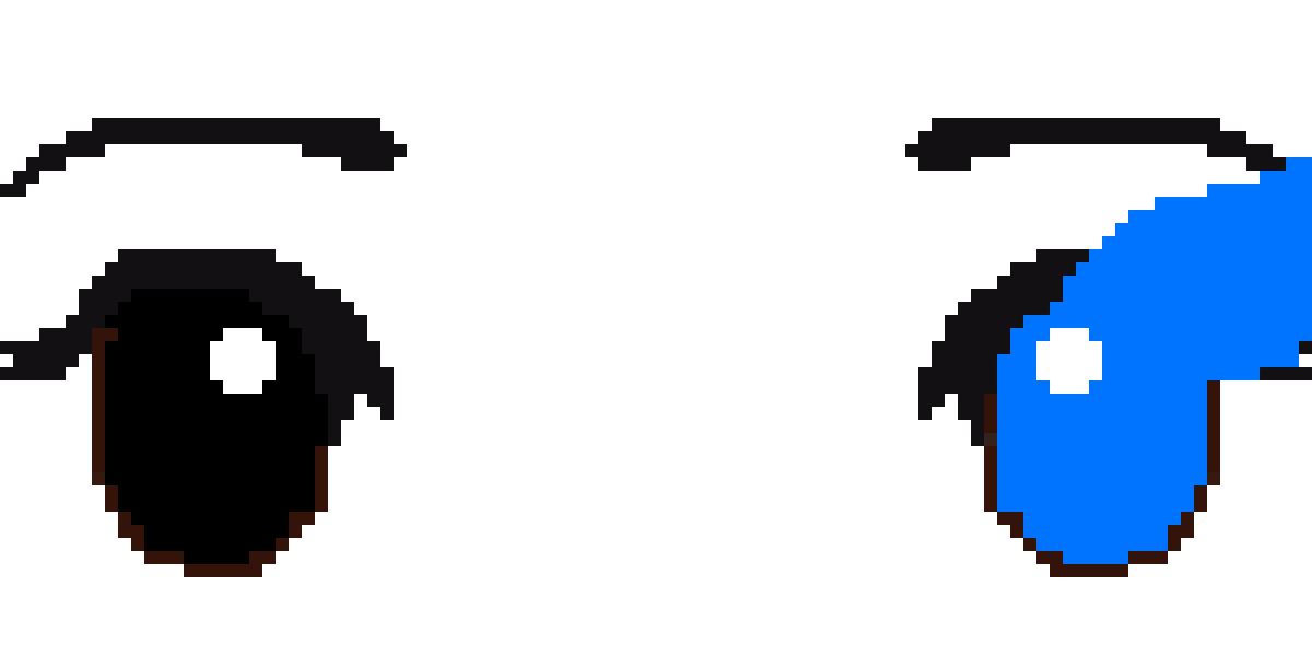 Pixilart - sans gender-swap (eyes) by H3ll0Ktty