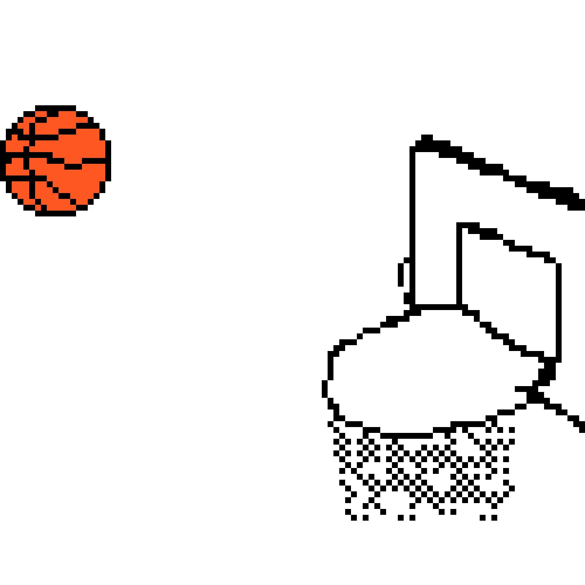 Pixilart - Basketball by Instafy