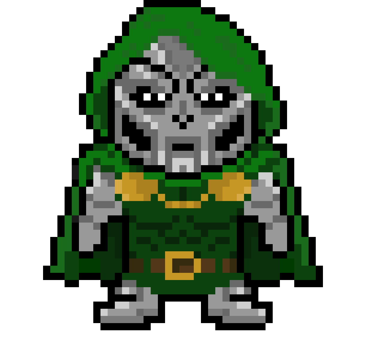 Pixilart - dr doom by garrett5