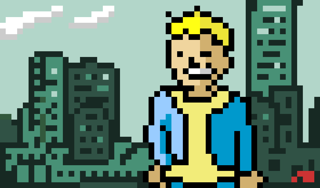 Pixilart - Fallout Pixel Boy by FPSXGames