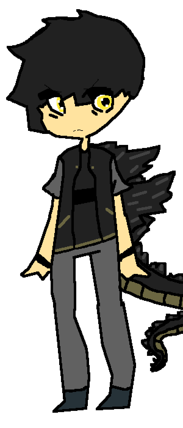 Editing Godzilla human 2019 - Free online pixel art drawing tool - Pixilart