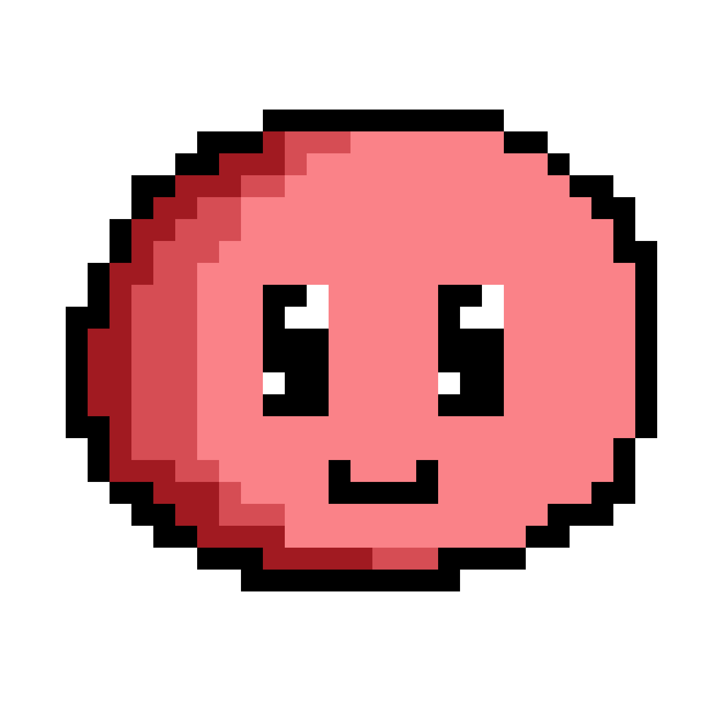 Editing pink blob no animation - Free online pixel art drawing tool ...
