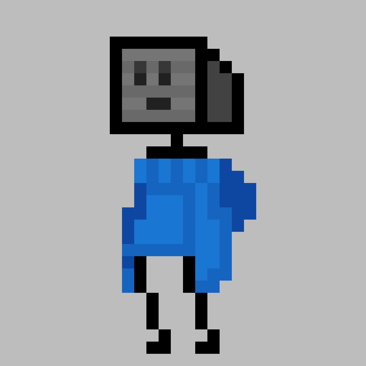 Pixilart - Tv Head OC by Link2032