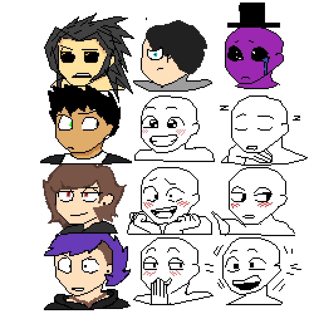 Pixilart - DRAW A FACE by BeeseChurger