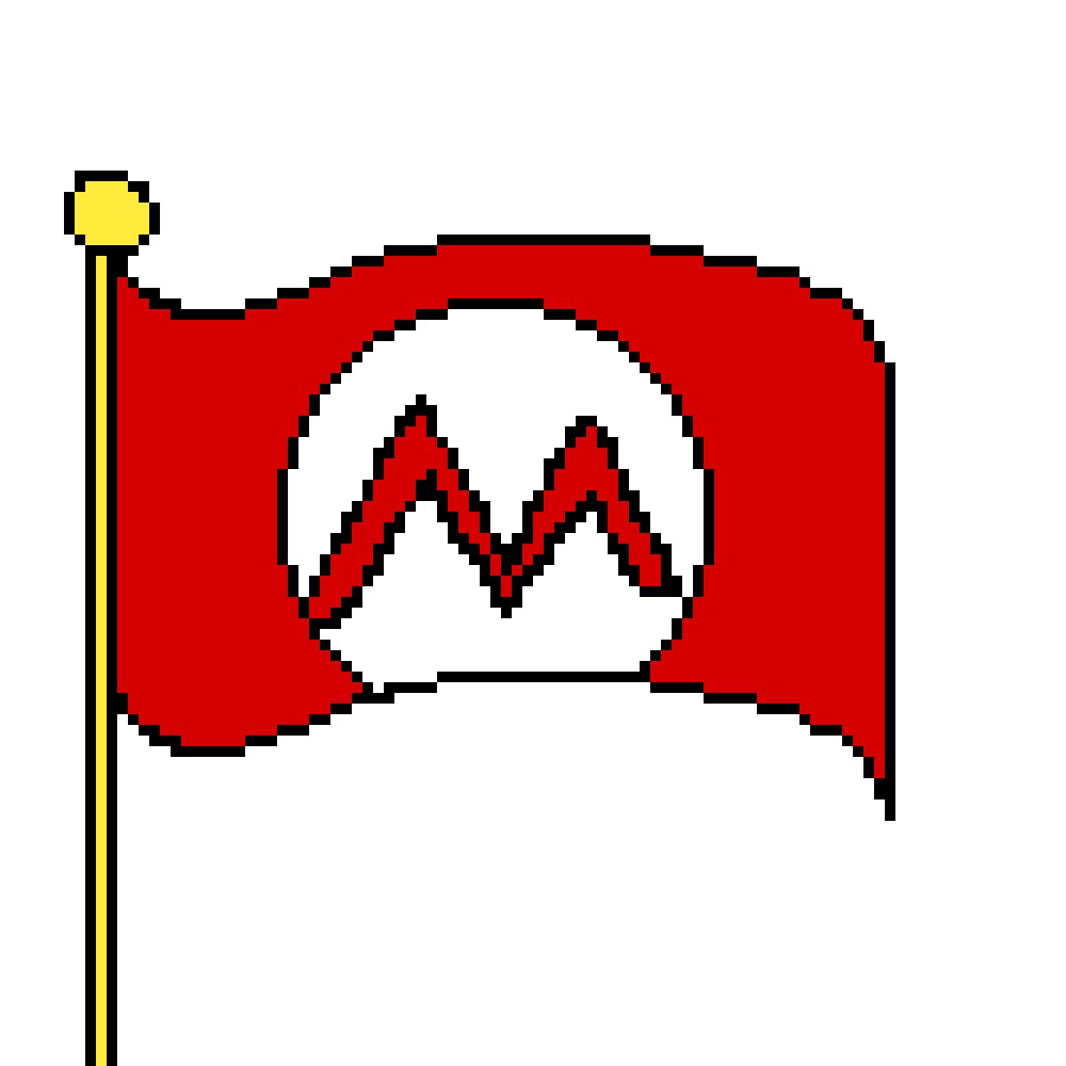 Editing Mario's Flag - Free online pixel art drawing tool - Pixilart