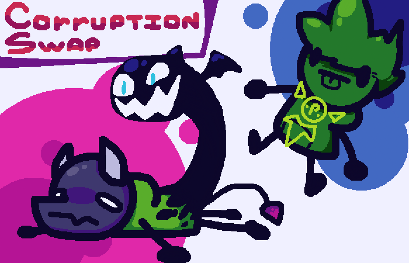 Pixilart - Corruption Swap by FlyerCraft