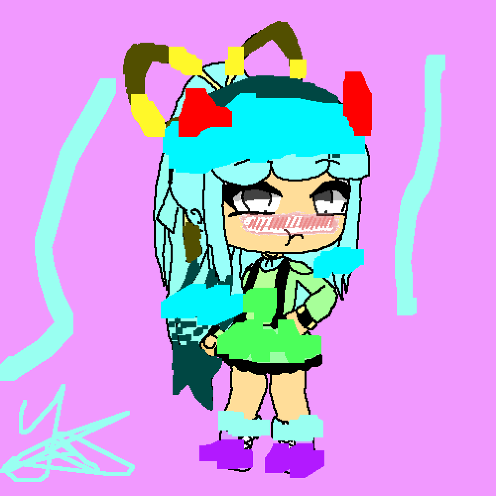 Editing gACHA LIFE - Free online pixel art drawing tool - Pixilart