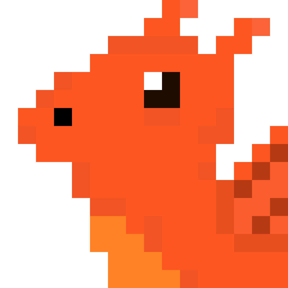 Pixilart - 16x16 dragon by E-e-EE-e-eE-E-e