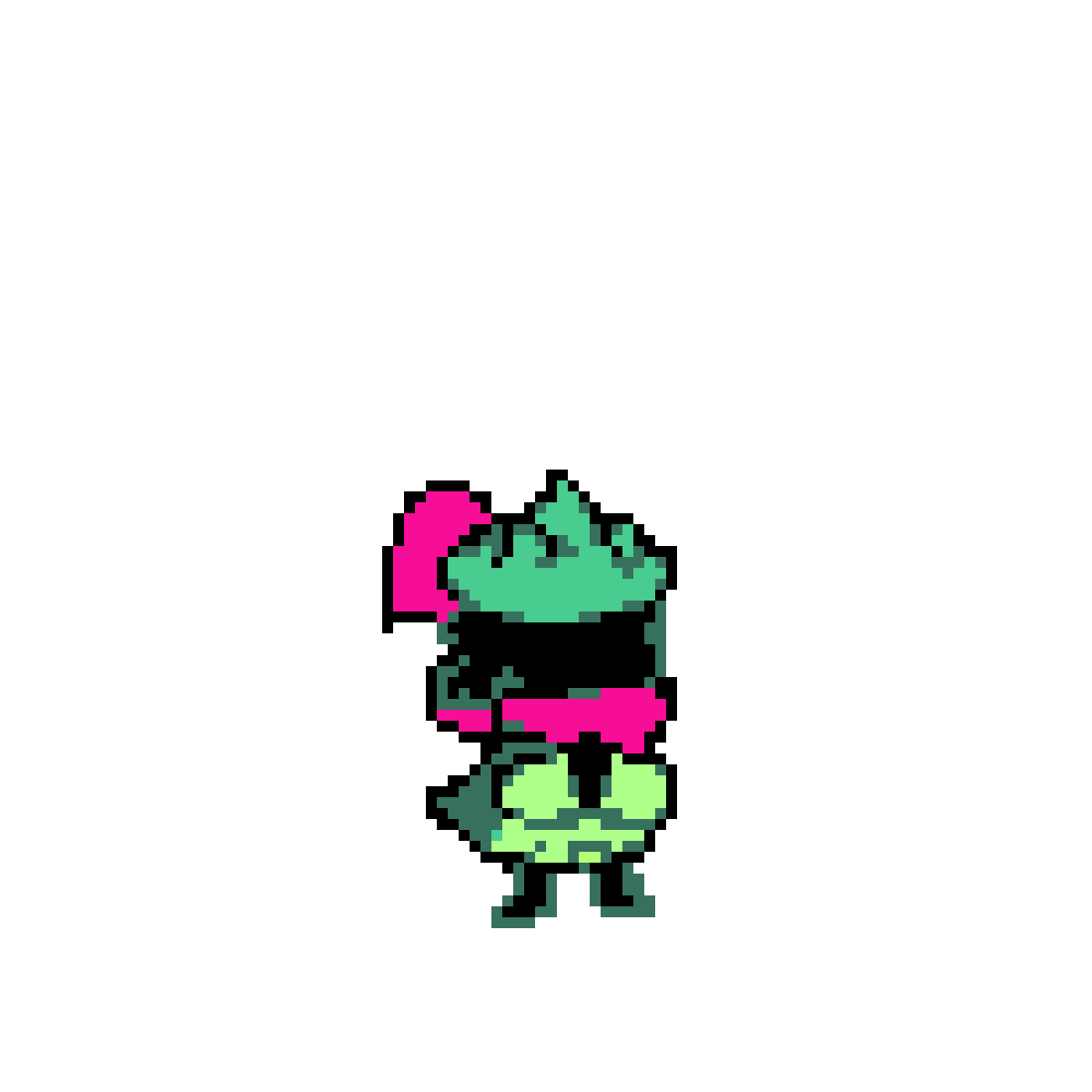 Editing ralsei scarf animation - Free online pixel art drawing tool ...