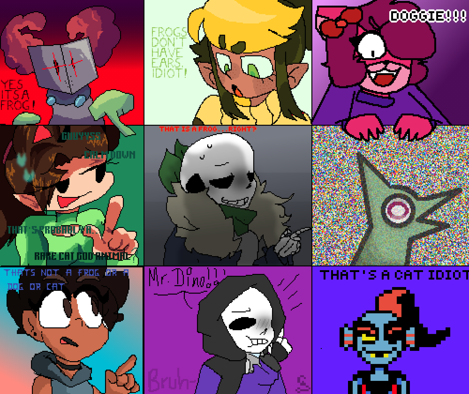 Pixilart - not a frog cat or dog by queen-alaunni