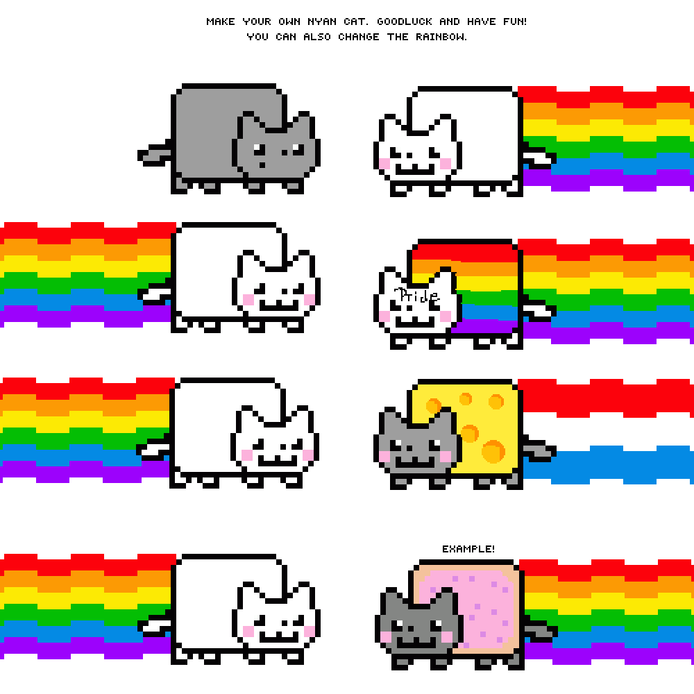 Editing cat - Free online pixel art drawing tool - Pixilart