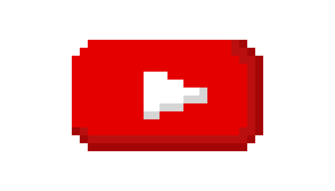 Editing Youtube logo - Free online pixel art drawing tool - Pixilart