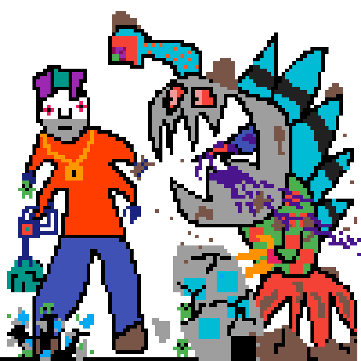 Editing timmy pet monster - Free online pixel art drawing tool - Pixilart