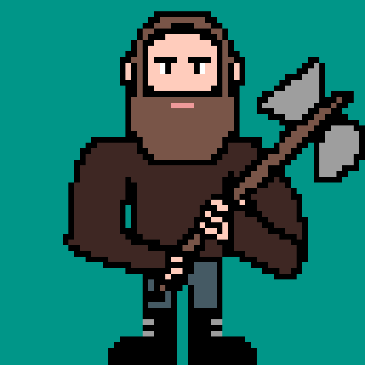 Pixilart - Oddock Axebelly by Samdroid