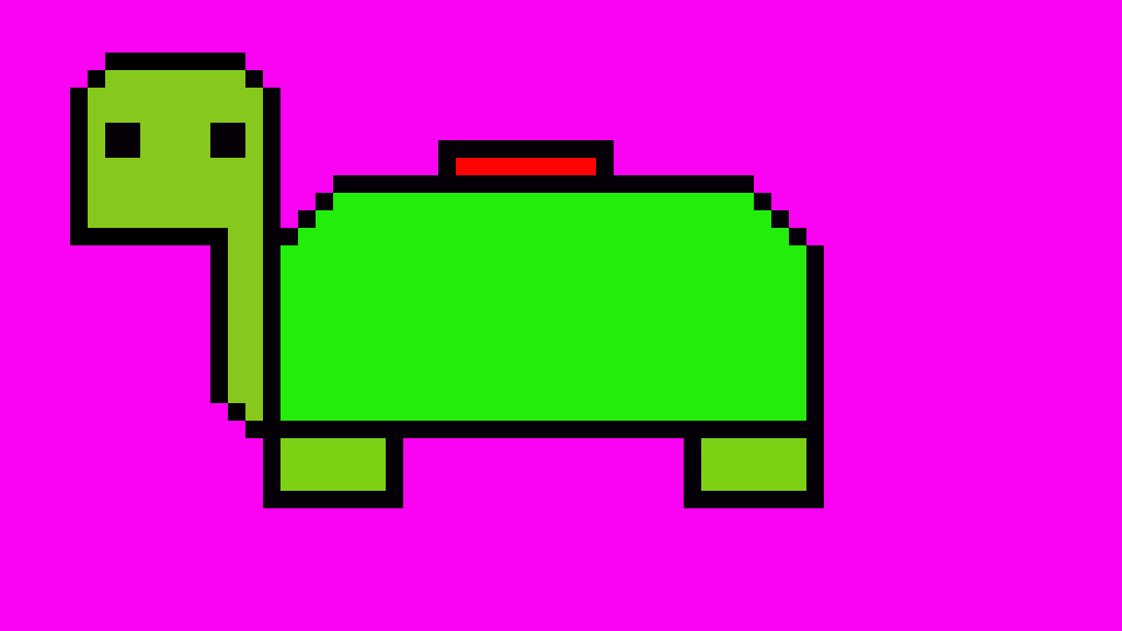 Pixilart - MINE TURTLE by rappo781