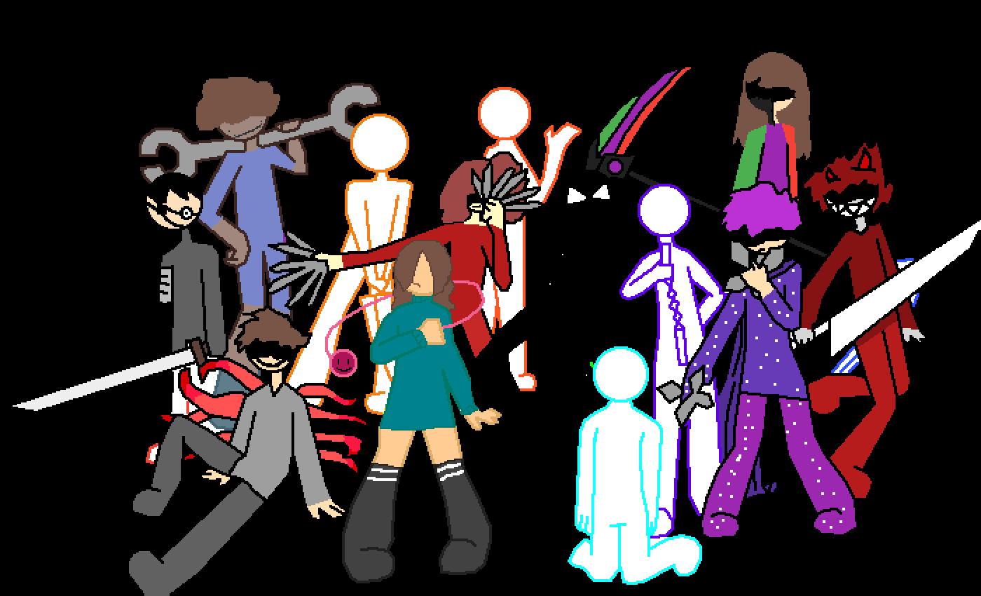 Pixilart - legend OC Team by someones-car