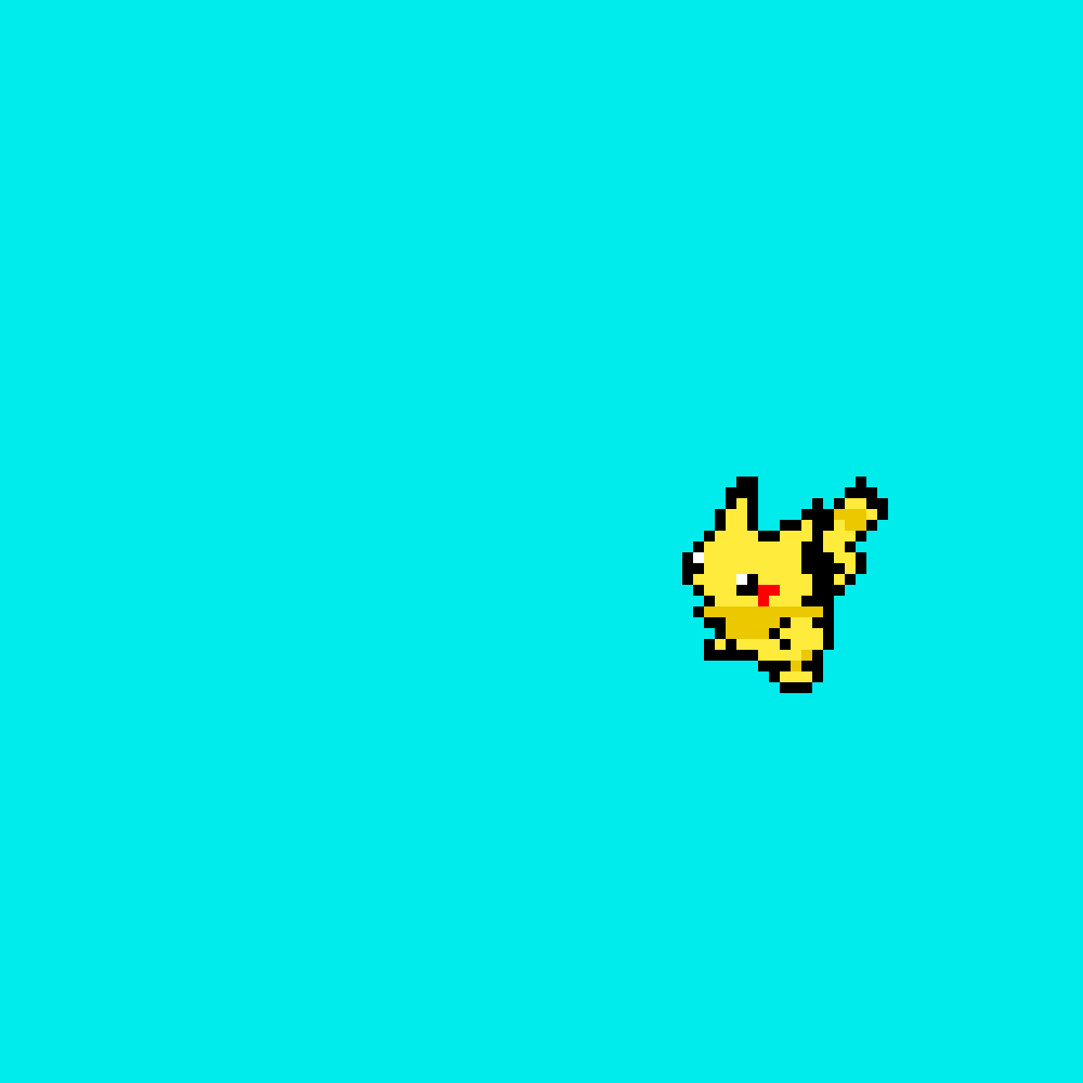 Editing Pikachu - Free online pixel art drawing tool - Pixilart