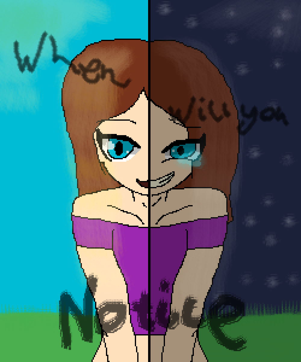 Pixilart - My hidden side. . . by Artistic-Rhia