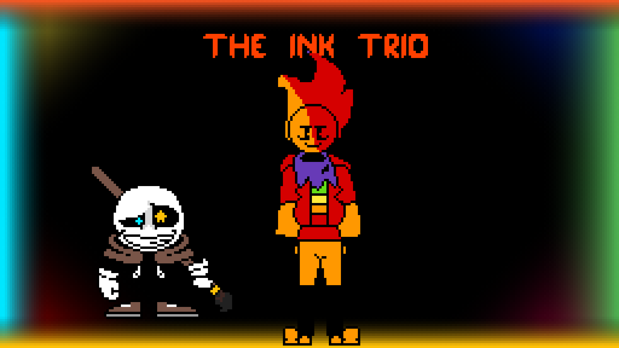 Pixilart - Ink Time Trio by TheBullOld