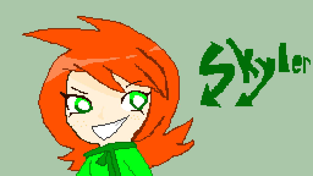 Editing Skyler, Another Main Character From My Anime. - Free online ...