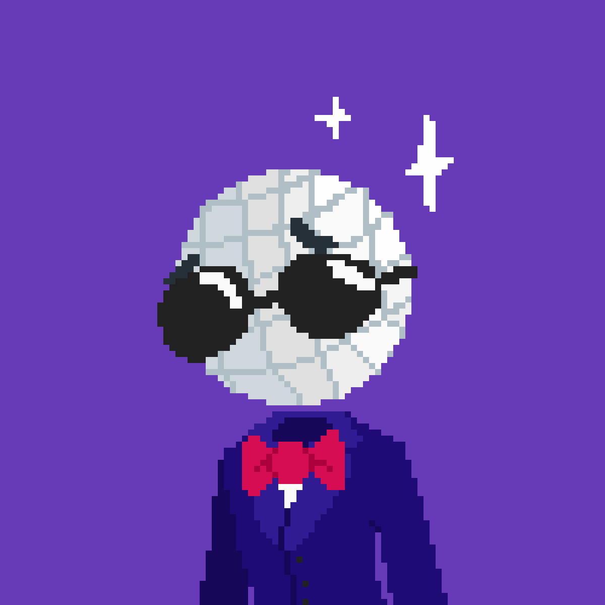 Pixilart - Snazzy disco ball man by minky4