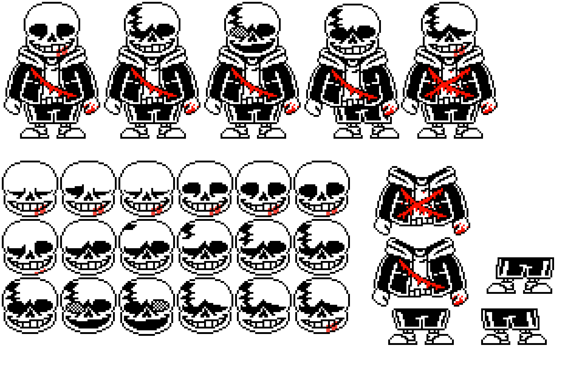 Pixilart - Sans Phase 3 In My Style by braian