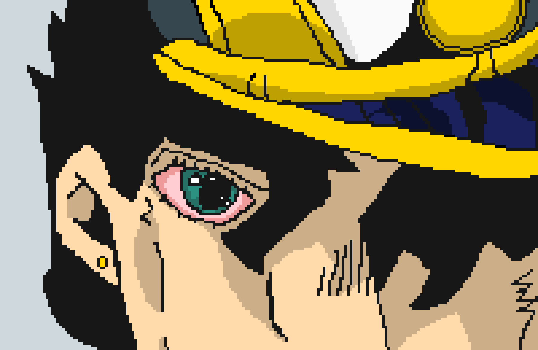 Pixilart - Jotaro having PTSD by JoJoWeeb