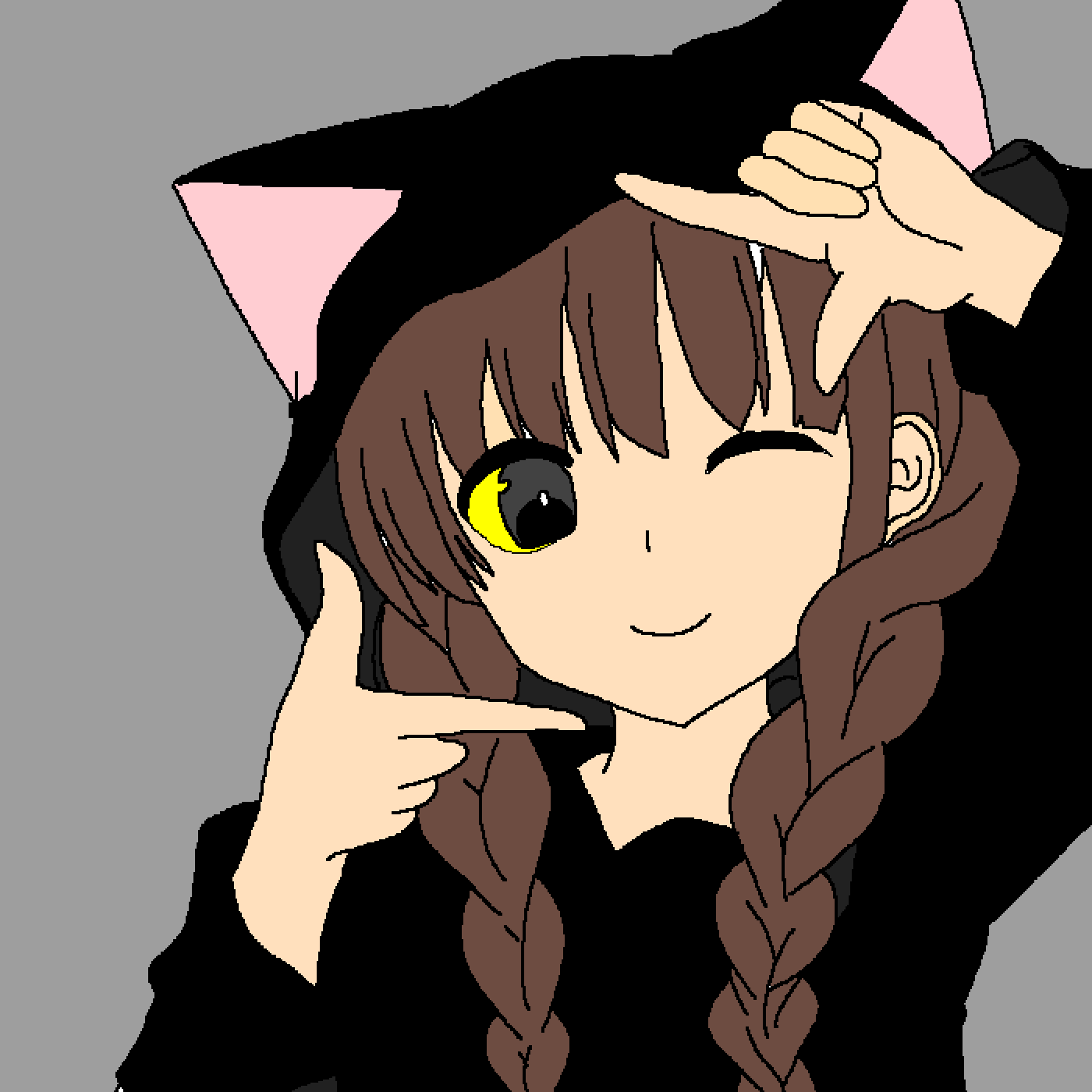 Pixilart - Cartoon Cat Fan by Demons-spider