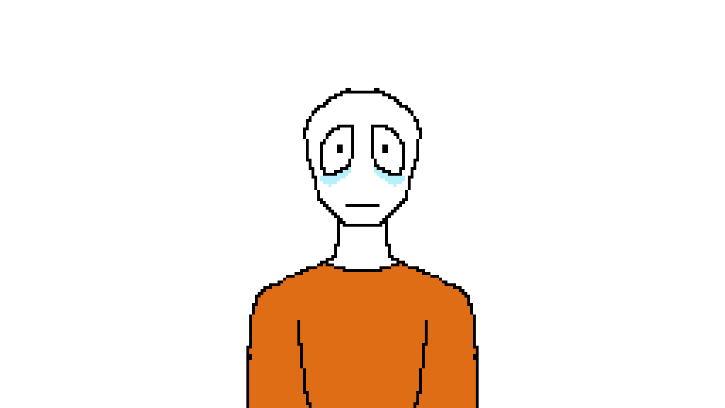 Pixilart - Hank with eyes by Henk