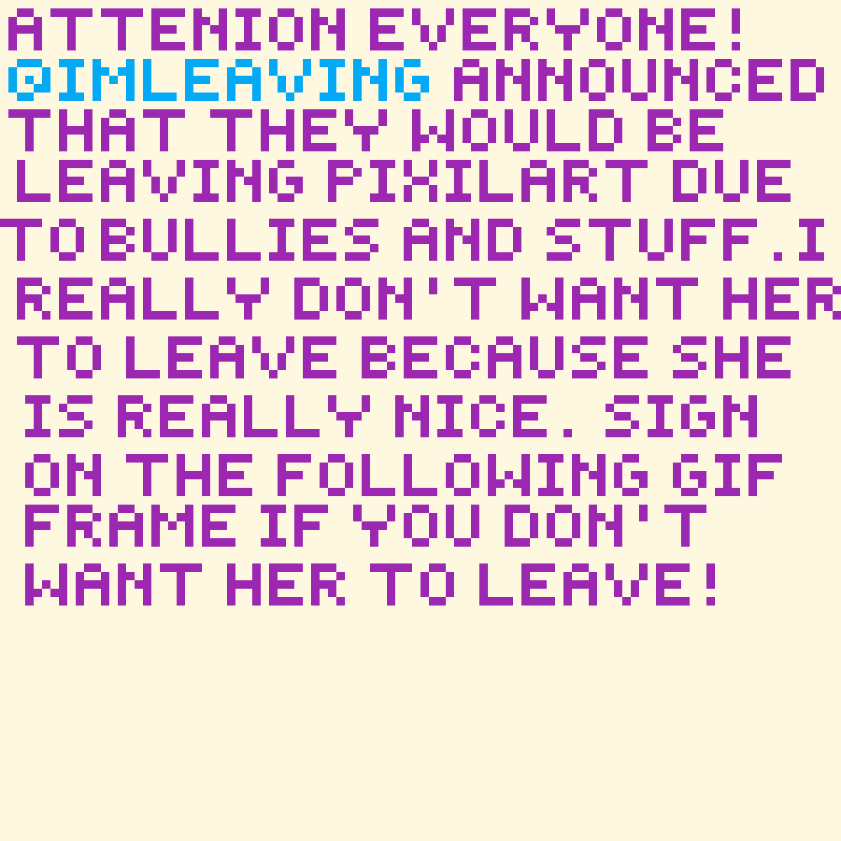 Editing sign - Free online pixel art drawing tool - Pixilart