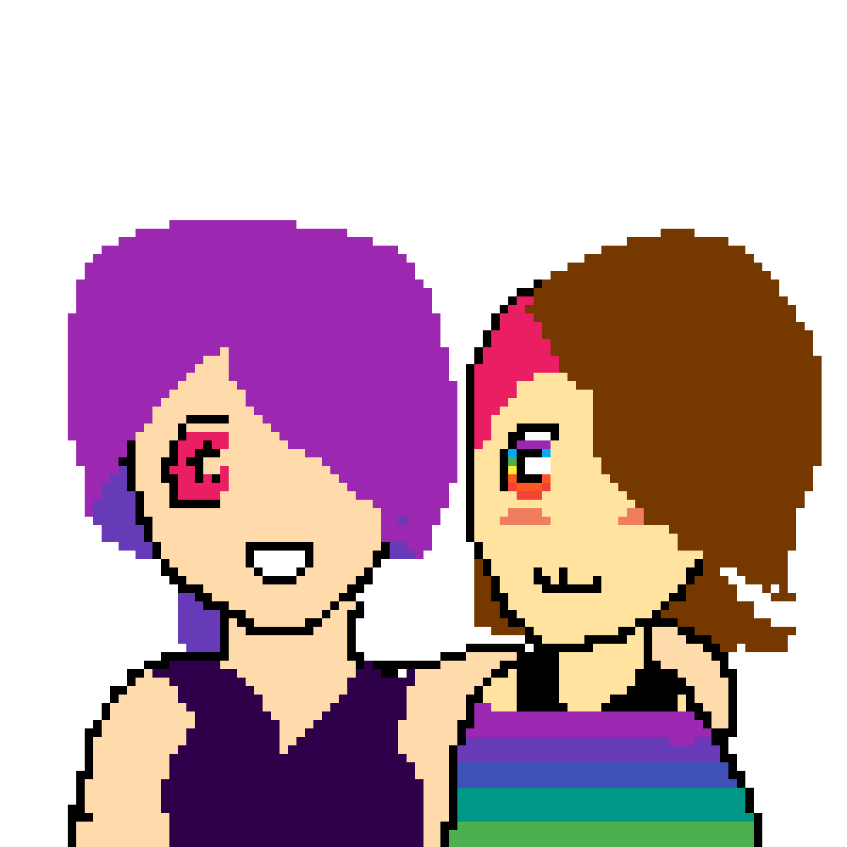 Editing i made a colab - Free online pixel art drawing tool - Pixilart