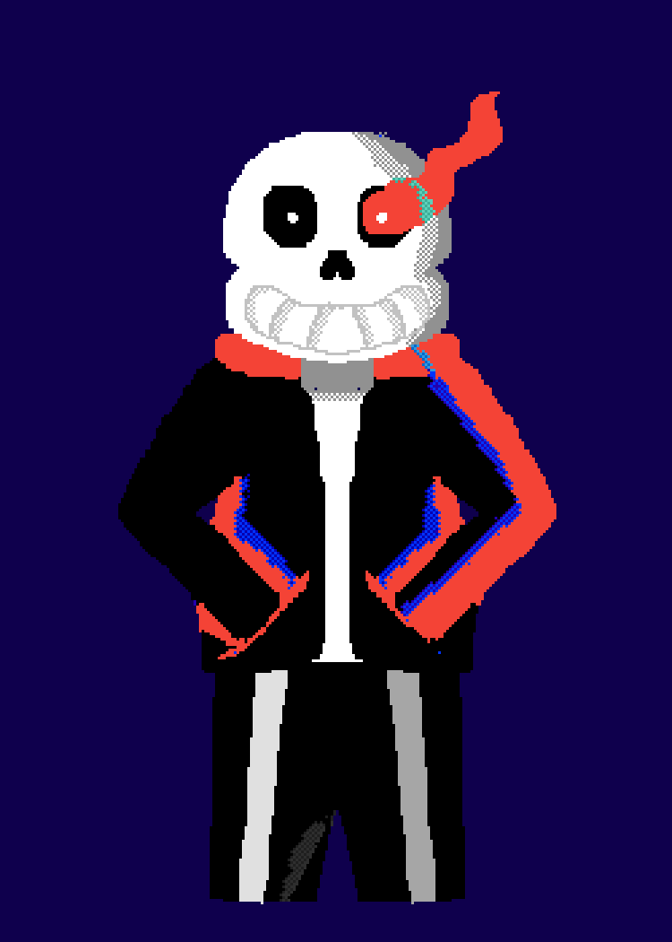 Pixilart - sans combination by TheSwappySans