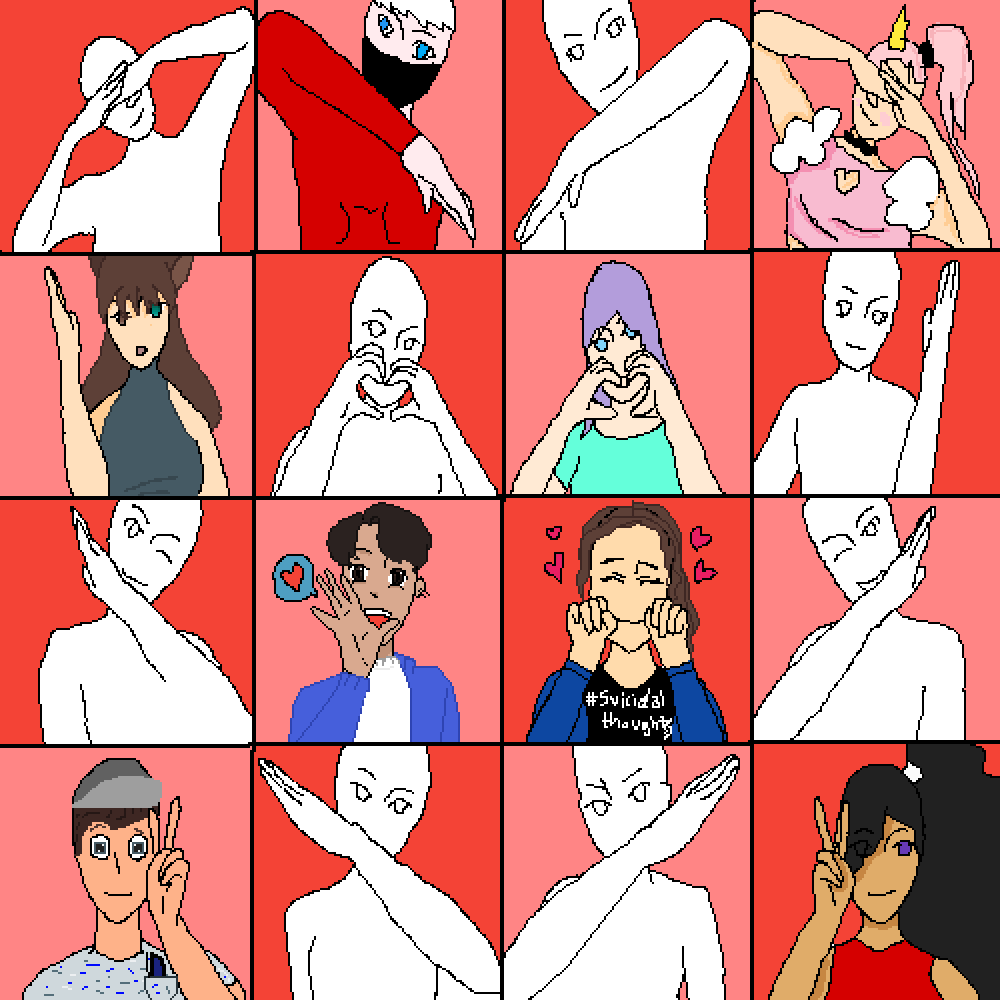 Editing DRAW UR CHARACTER - Free online pixel art drawing tool - Pixilart