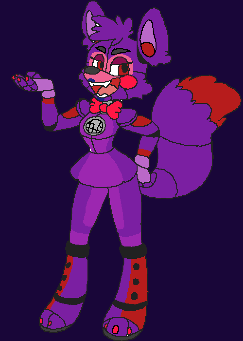 Edición my funtime foxy oc - Herramienta gratuita de dibujo en línea de ...