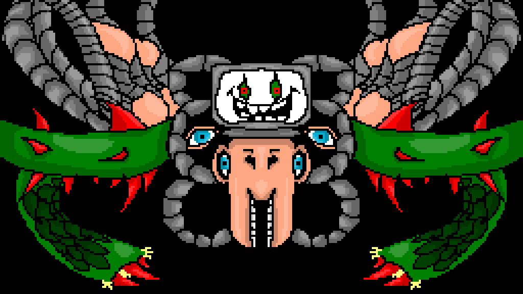 Pixilart - OMEGA FLOWEY by Floop