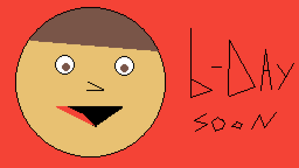 Editing b dat day - Free online pixel art drawing tool - Pixilart