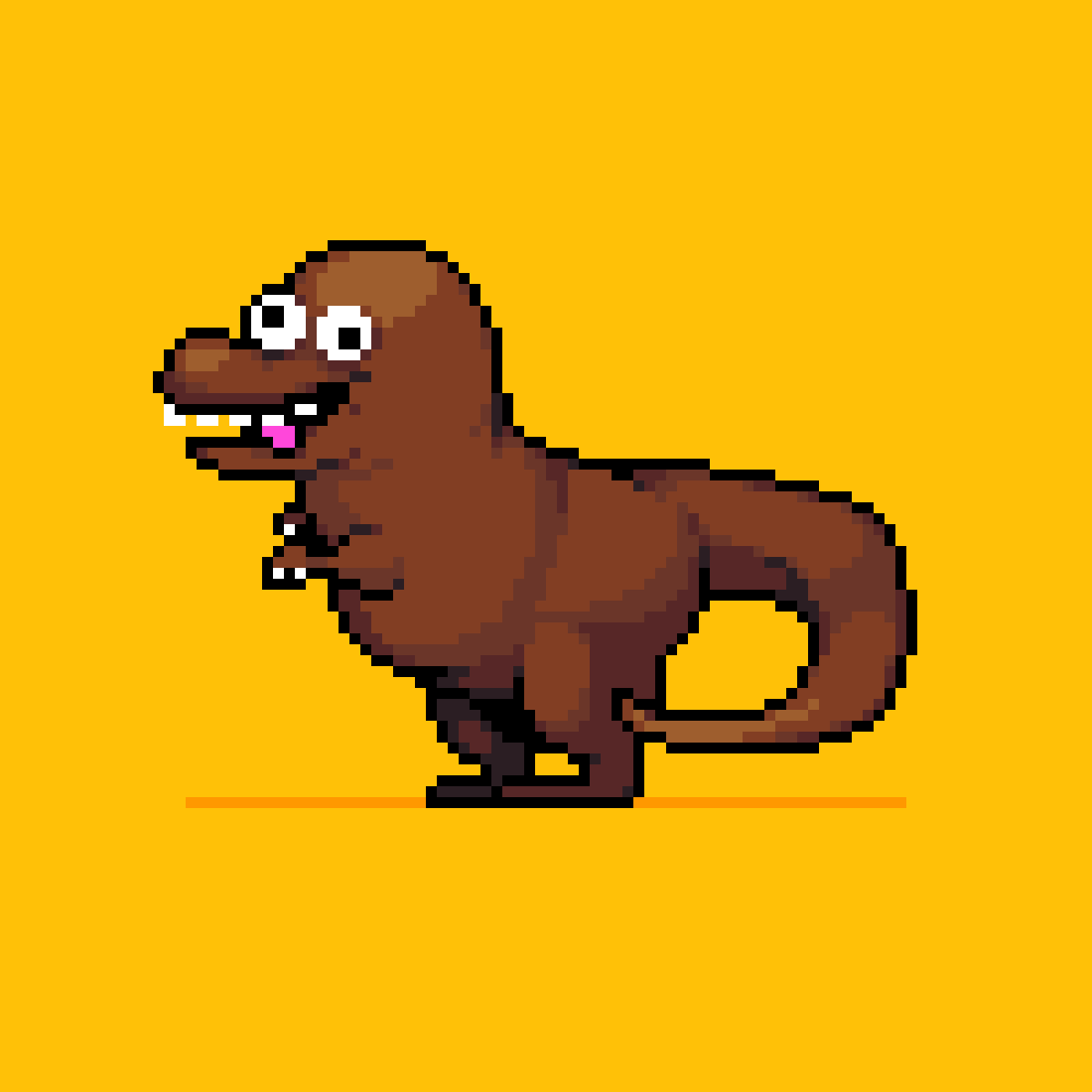 Pixilart - Bingus the T Rex by Grubble