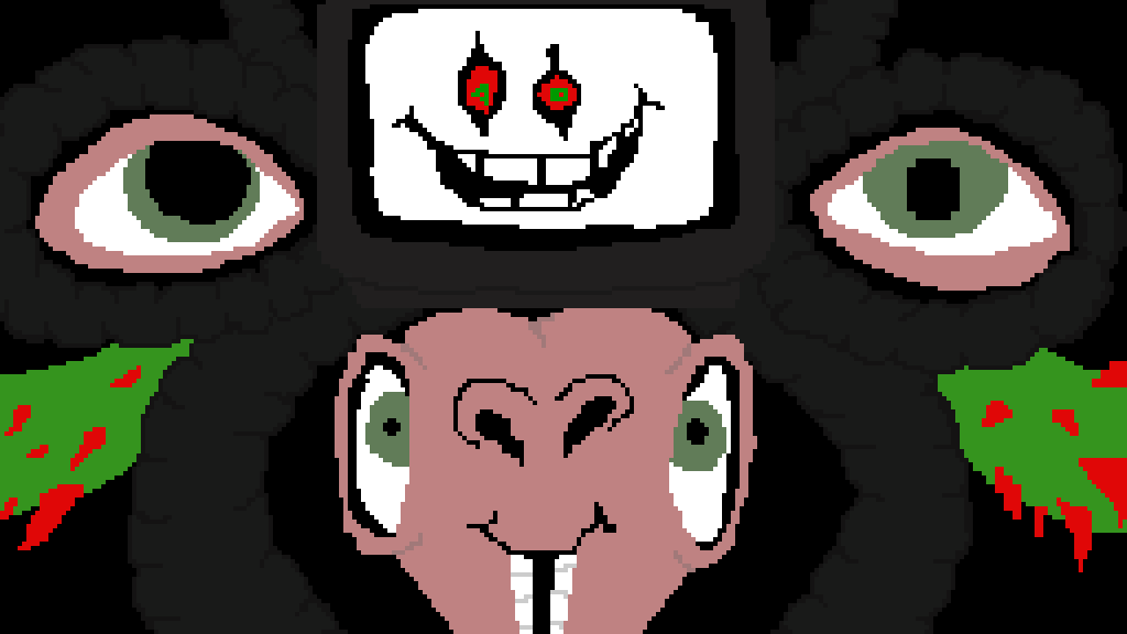 Pixilart - Boss Flowey (wip) by nightclowns