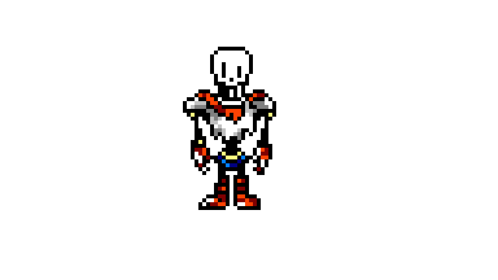 Pixilart - Pre-Tale Papyrus by TheGenuineSlice