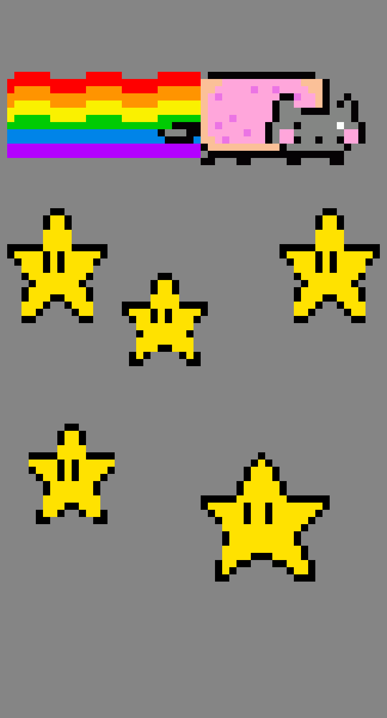 Pixilart - nyan cat by bunny-dj