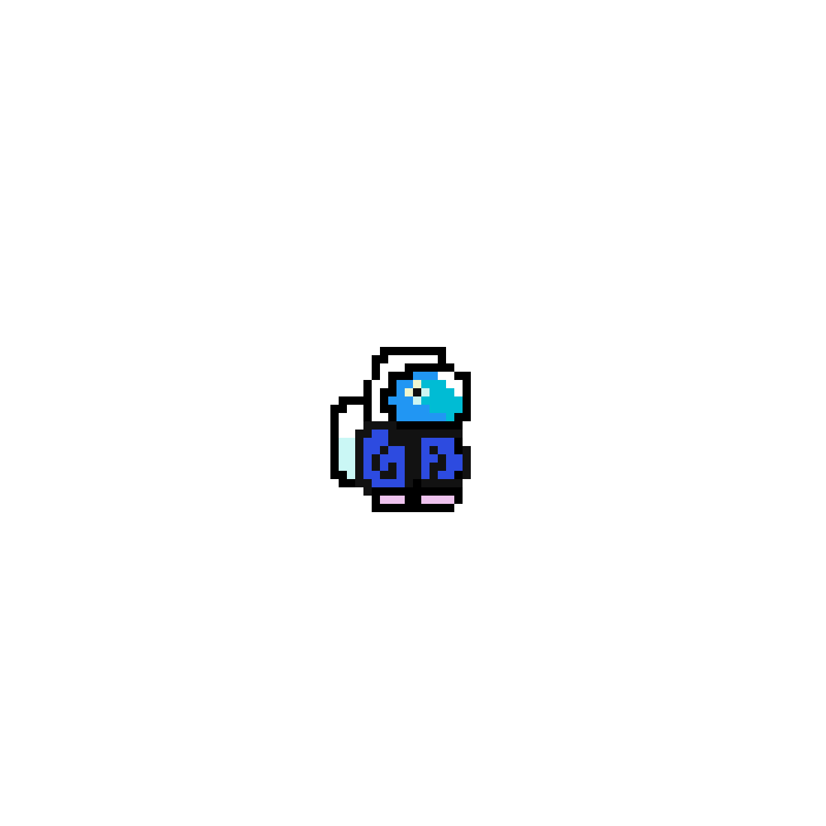 Pixilart - Among Us Sans by Sapphire133